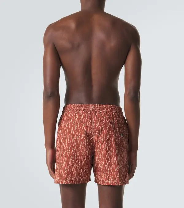 Canali Printed Swim Trunks