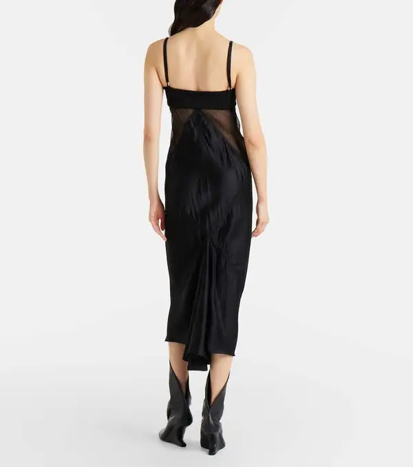 Rick Owens Combo Slip Dress