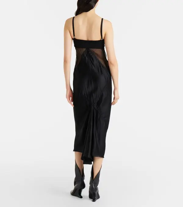 Rick Owens Combo Slip Dress