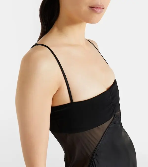 Rick Owens Combo Slip Dress