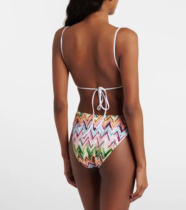 Missoni Zigzag One-piece Swimsuit