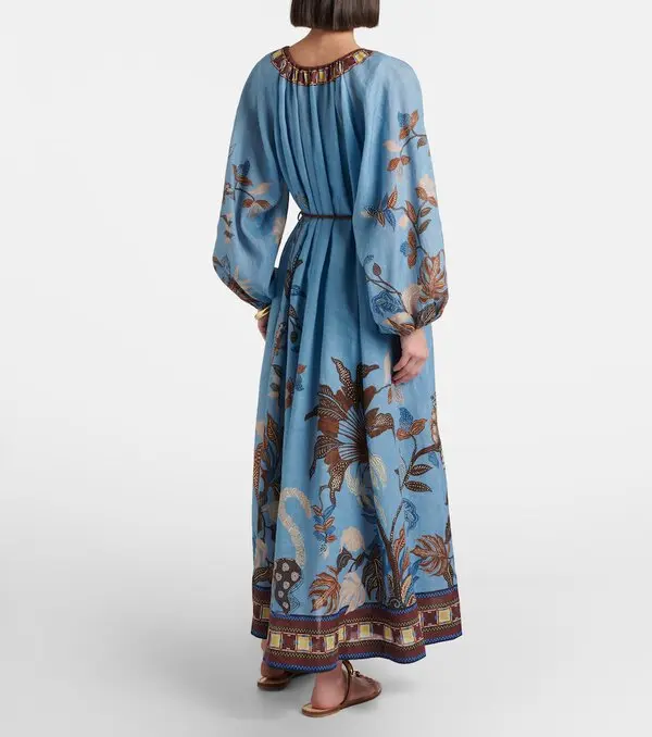 ALEMAIS Alémais Georgie Printed Beach Dress