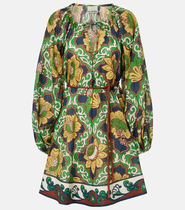 ALEMAIS Alémais Liana Printed Minidress - Multicoloured