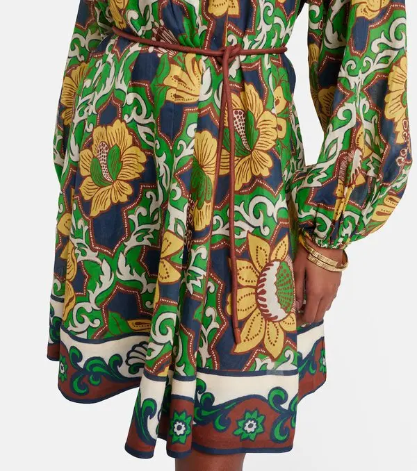 ALEMAIS Alémais Liana Printed Minidress - Multicoloured