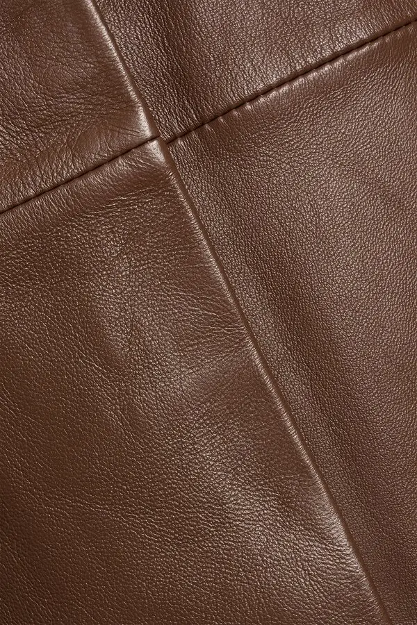 Loulou De Saison Atalia Leather Jacket - Brown