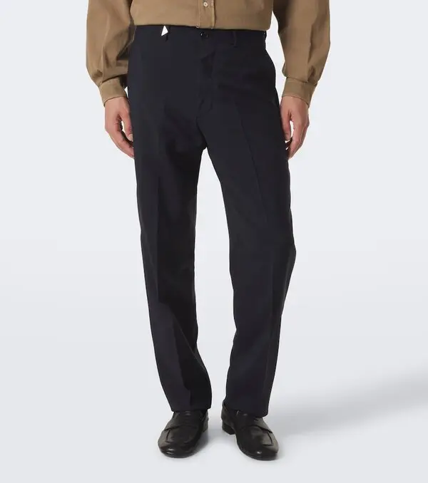 Prada Wool And Mohair Trousers