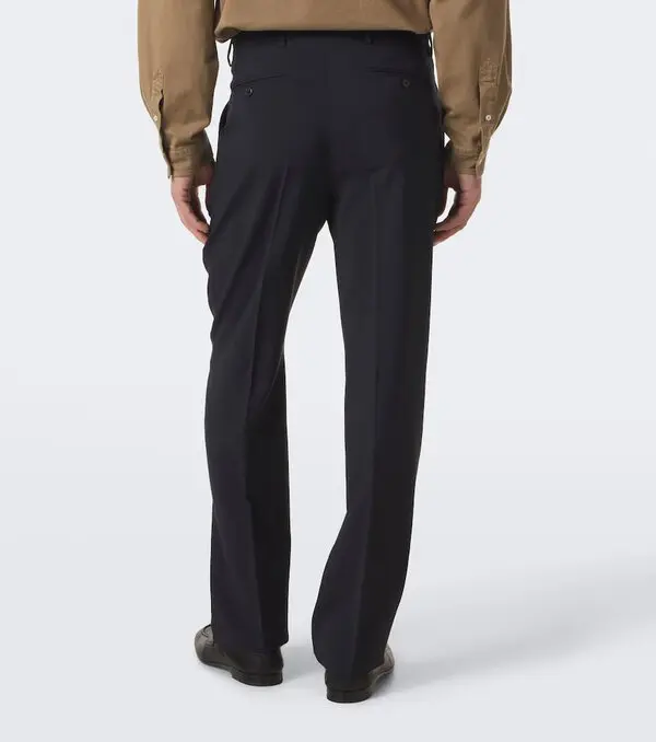 Prada Wool And Mohair Trousers