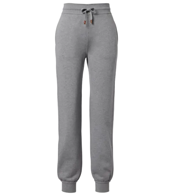 Loro Piana Banyan Cotton And Cashmere Sweatpants - Grey