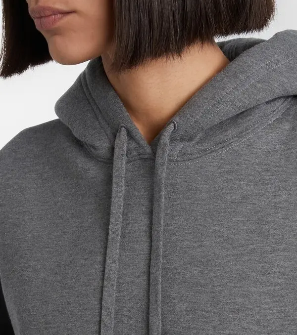 Loro Piana Banyan Cotton And Cashmere Hoodie - Grey