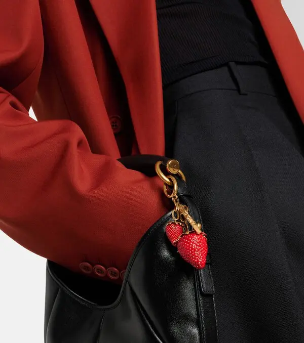 Saint Laurent Cassandre Strawberry Bag Charm