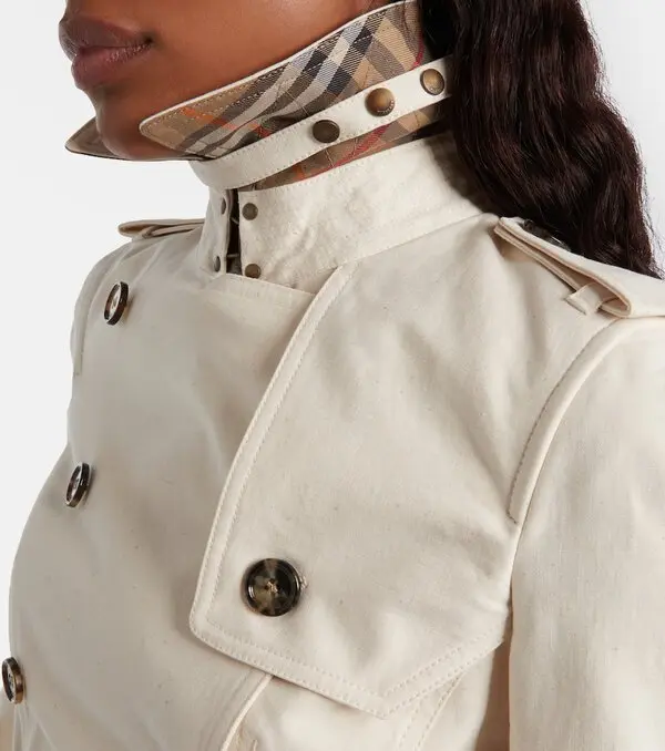 Burberry Cotton Gabardine Jacket - Beige