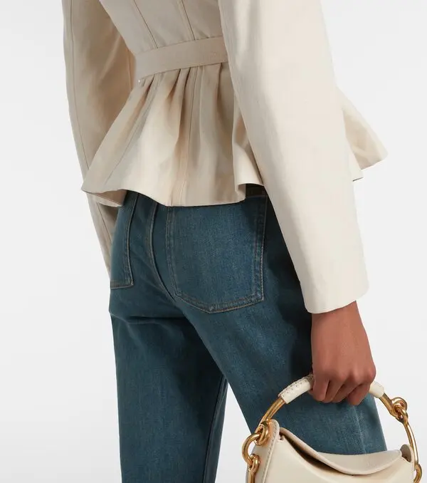 Burberry Cotton Gabardine Jacket - Beige