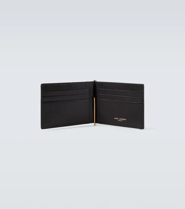 Saint Laurent Cassandre Leather Wallet