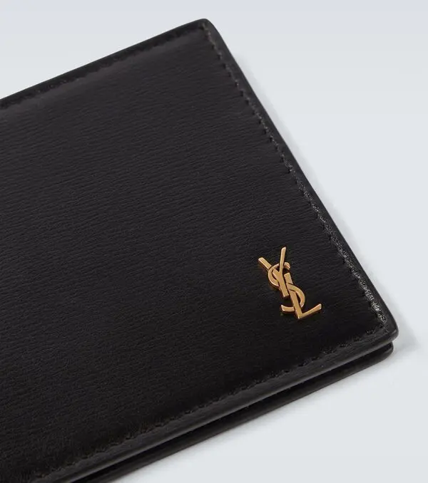 Saint Laurent Cassandre Leather Wallet