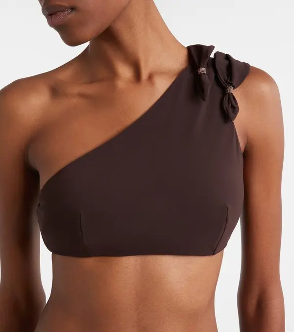 Brunello Cucinelli Monili Bikini Top