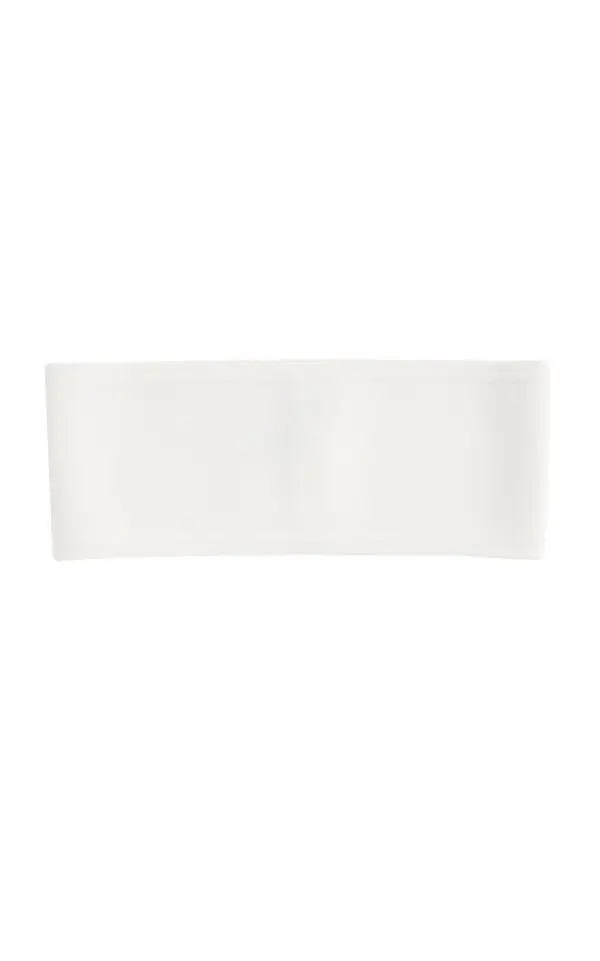 TOTEME Compact Knit Headband - White