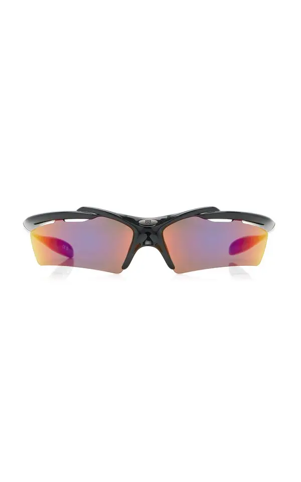 Balenciaga Turbo Rectangle Sunglasses - Multi