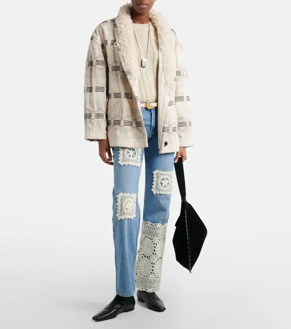 Alanui Island’s Diary Straight Jeans