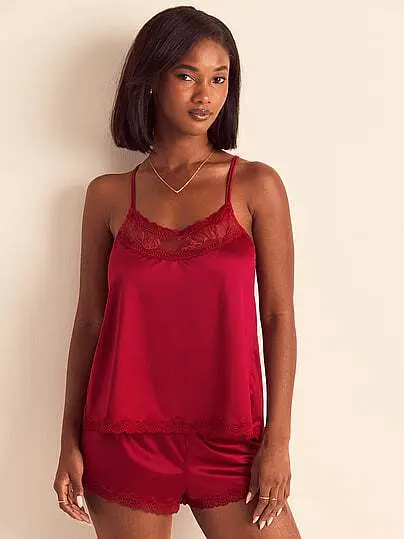 Victoria's Secret Adore Me Tiani Sleep Set - Red