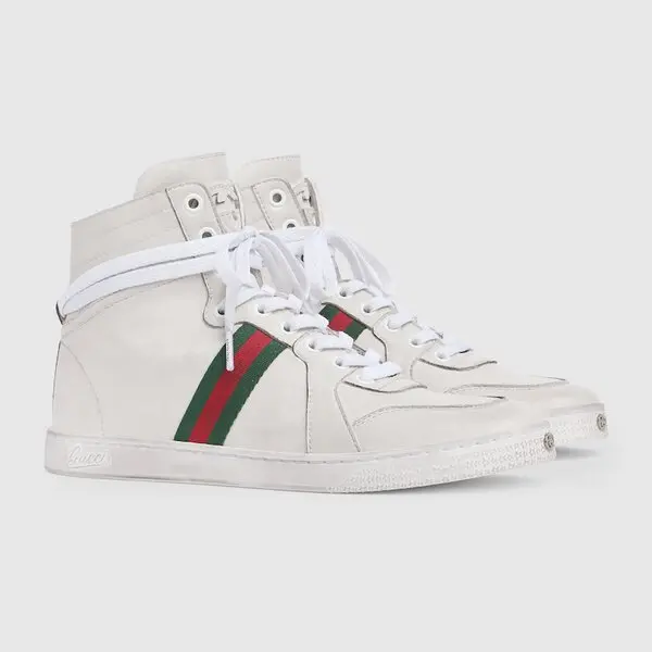 Gucci Stretch High-top Sneaker