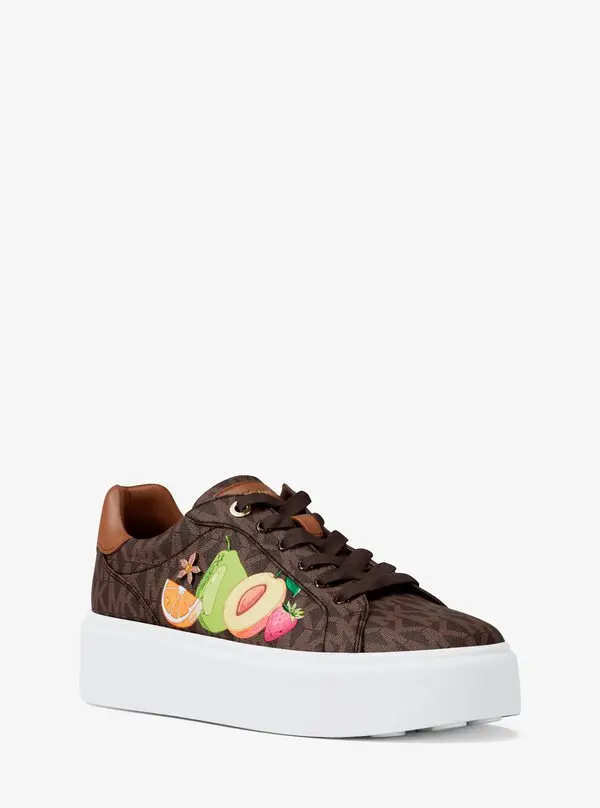 Michael Kors Romey Embellished Logo Sneakers