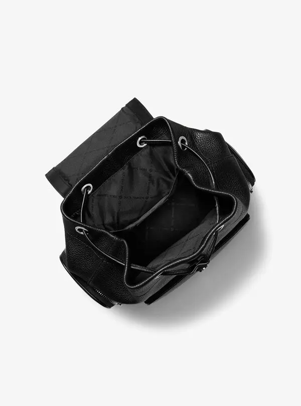 Michael Kors Small Pebbled Leather Cargo Backpack