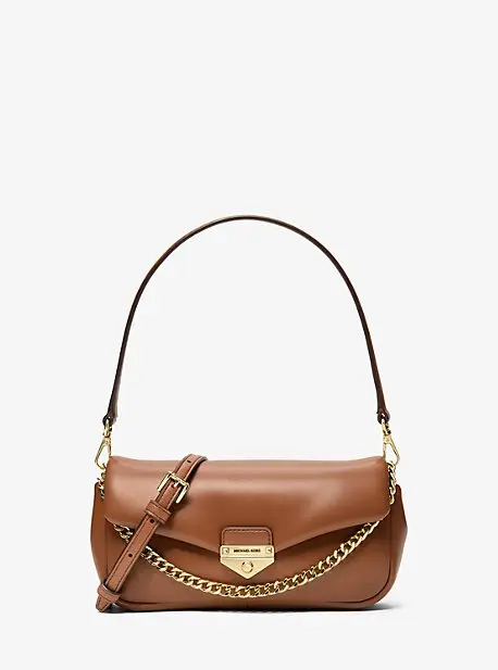 Michael Kors Small Convertible Shoulder Bag - Brown