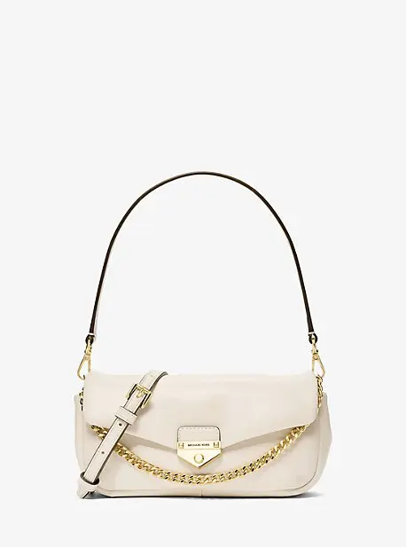 Michael Kors Small Convertible Shoulder Bag - Natural