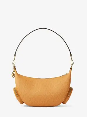 Michael Kors Merritt Medium Signature Logo Convertible Shoulder Bag