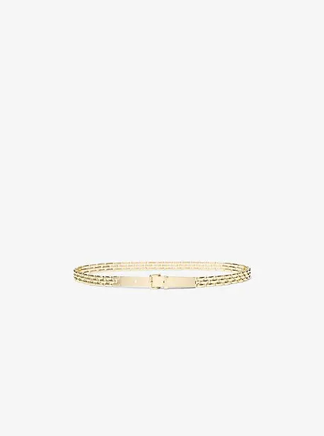 Michael Kors Chain Belt - Gold
