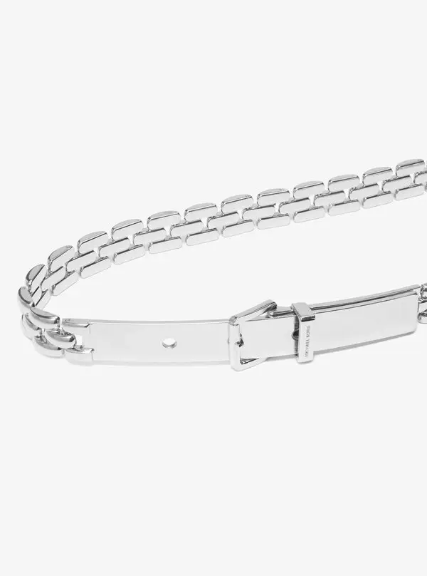 Michael Kors Tone Chain Belt - Silver