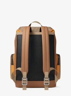 Michael Kors Signature Logo City Backpack - Natural