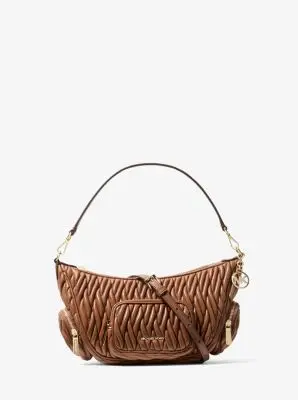 Michael Kors Merritt Matelassé Convertible Crossbody Bag