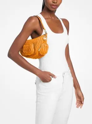 Michael Kors Merritt Matelassé Convertible Crossbody Bag