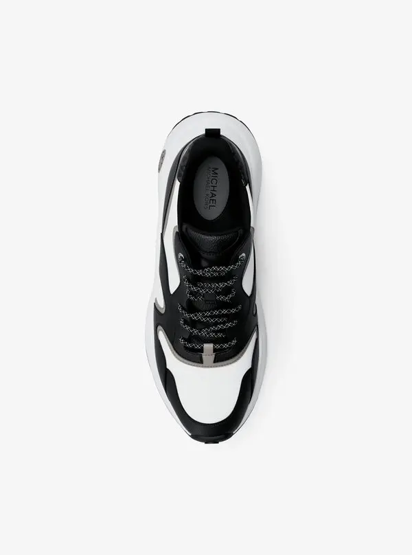 Michael Kors Levie Mixed-media Trainer