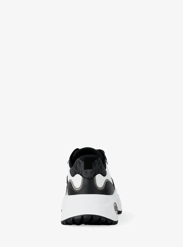 Michael Kors Levie Mixed-media Trainer