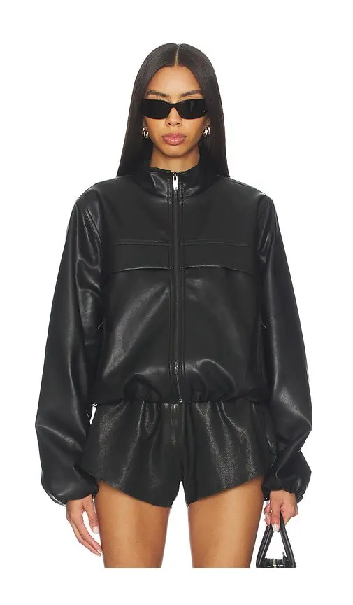 Superdown Kaelynn Faux Leather Jacket