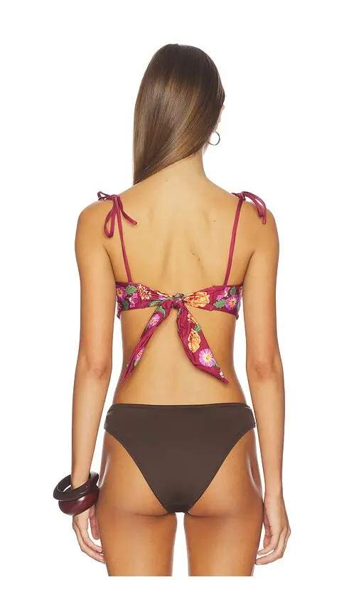 Agua Bendita X Avorio Bikini Top - Bahia