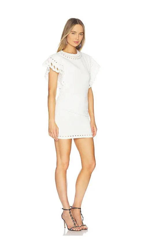 Isabel Marant Étoile Eyelet Dress - Ecru