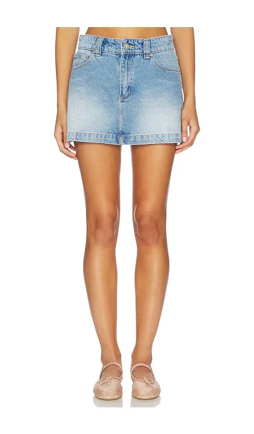 Abrand Denim Denim A-line Skirt - Jem