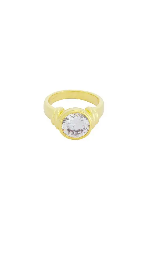 Shashi Diamond Pinky Ring - Gold