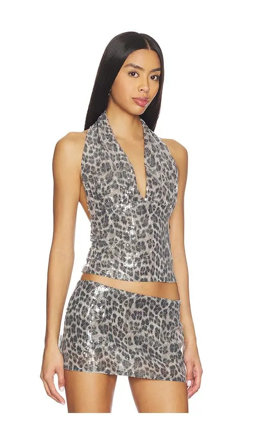 Miaou Mathilde Top - Leopard