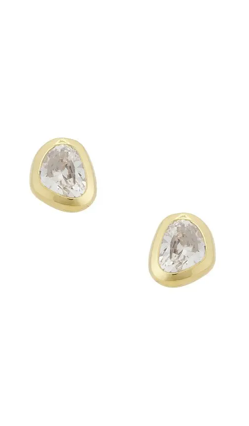 Shashi Benson Stud Earrings - Gold