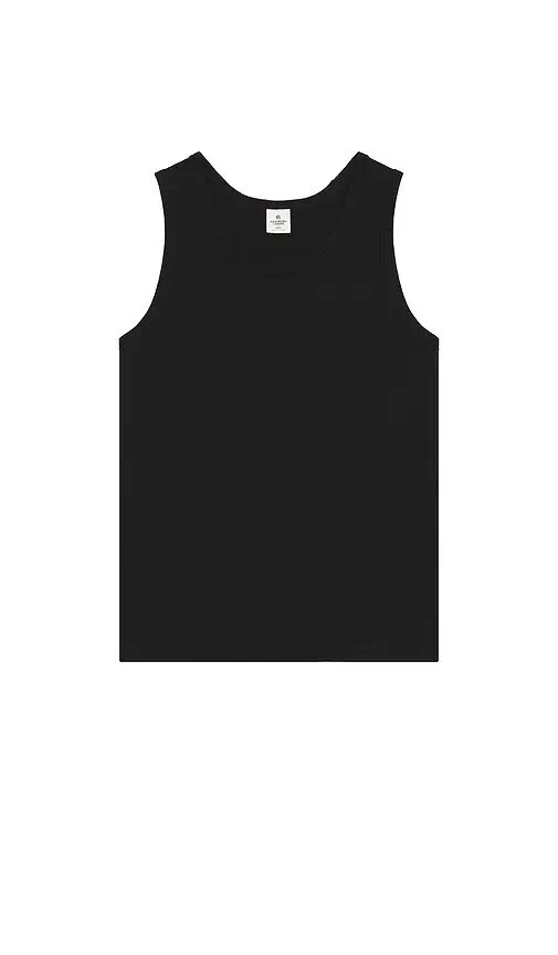 Reigning Champ Lightweight Jersey Tank Top - Black