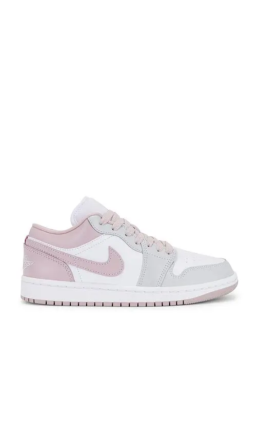 JORDAN 1 Low Sneakers - Particle Rose  Enigma Stone & White