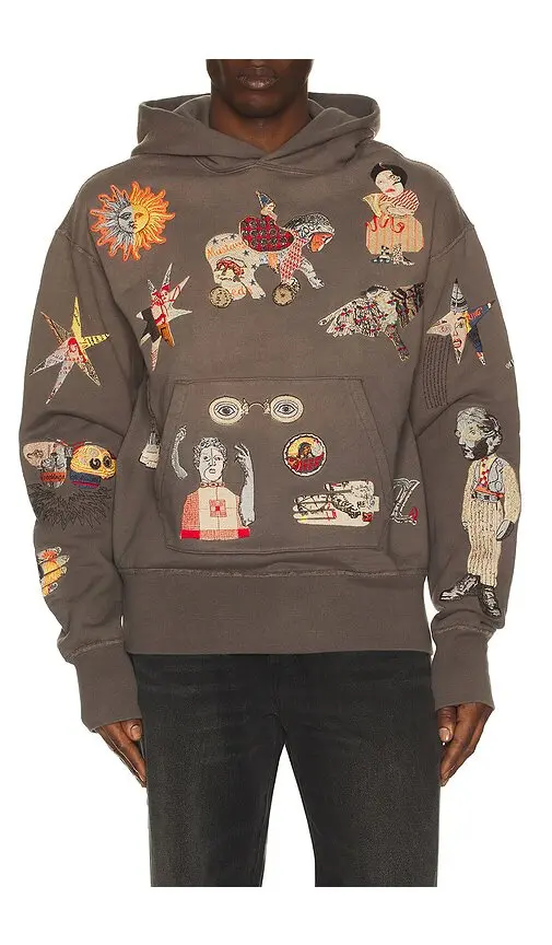 SAMUEL ZELIG Collage Hoodie
