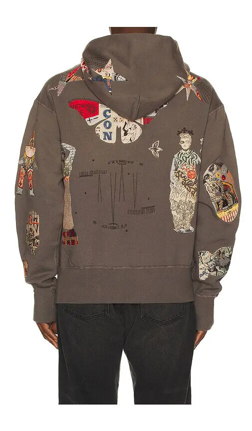 SAMUEL ZELIG Collage Hoodie