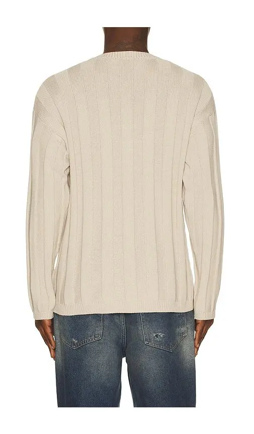 Helmut Lang Wide Rib Crew Sweater
