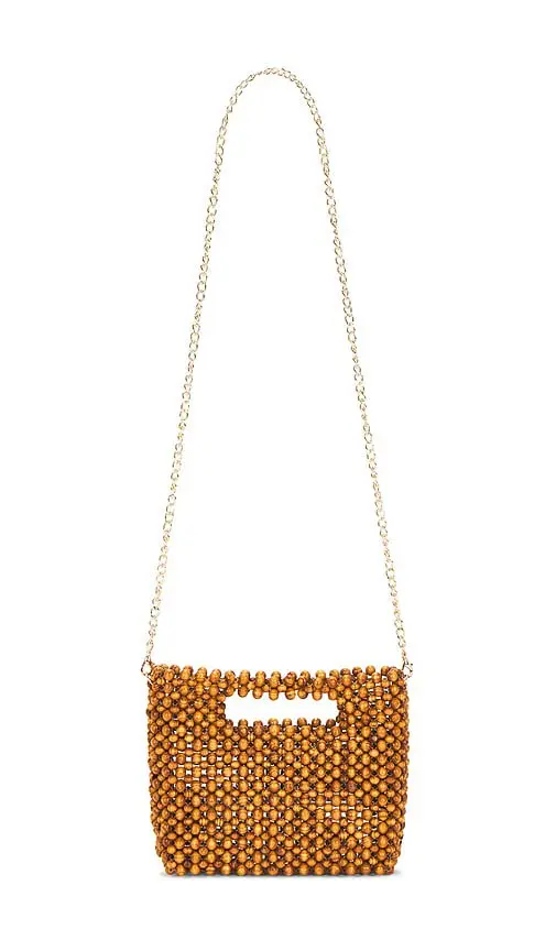 Dolce Vita Wood Bead Bag