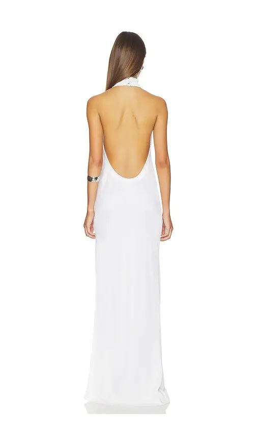 Andamane Cleo Halterneck Maxi Dress